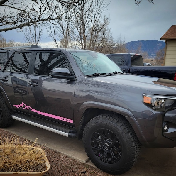Toyota 4runner Vinyl Side Decal Sticker Graphics Kit X2 ANY COLOR - Etsy