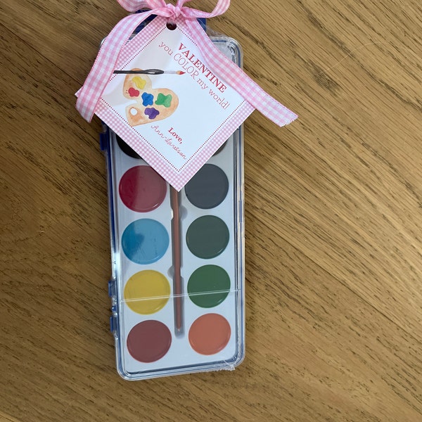 Personalized Doodle Notepad Watercolor Pink Dog Notepad Doodle With Bow ...