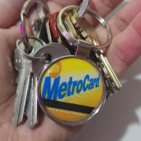 New York City Keychain Subway Map Officially MTA Licensed New York ...