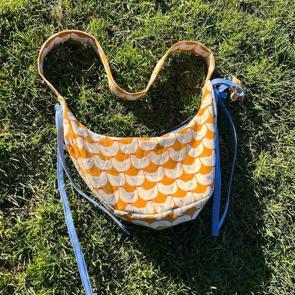 Crosstown Crescent Bag PDF Sewing Pattern - Etsy