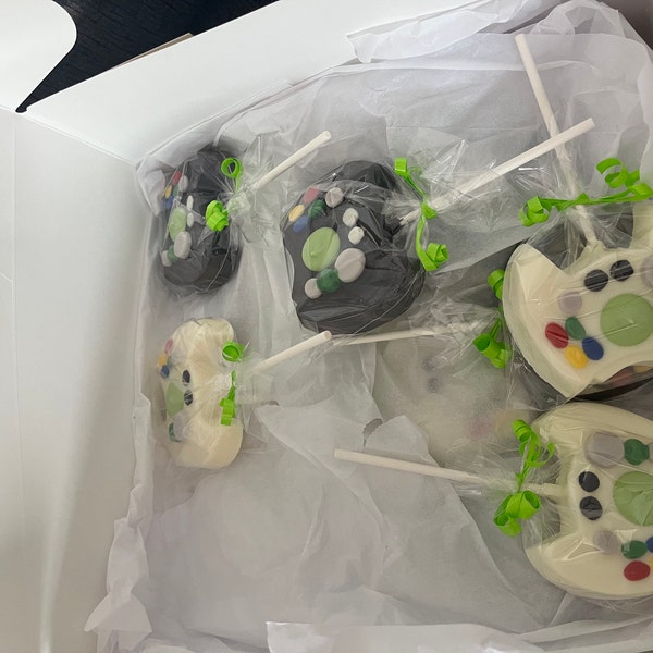 Game Controller Chocolate Lollipops - Etsy