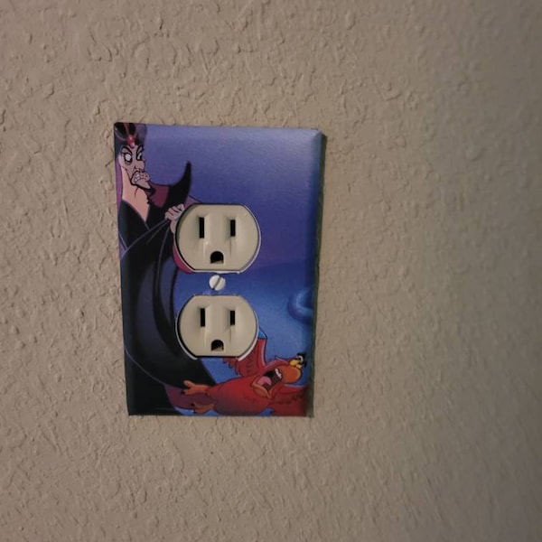 David Lilo and Stitch Light Switch Cover Plate Bedroom Kitchen Bathroom ...