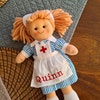 Rag Doll Nurse Nancy 28 Cms Personalised Lovely Girl's Gift Keepsake ...