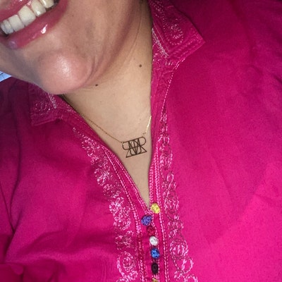 Jennifer Name Necklace Unique Design Name Logo Necklace Name Necklace ...