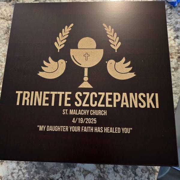 Memorial Gift Box | in Loving Memory | Memorial Wood Box | Custom ...