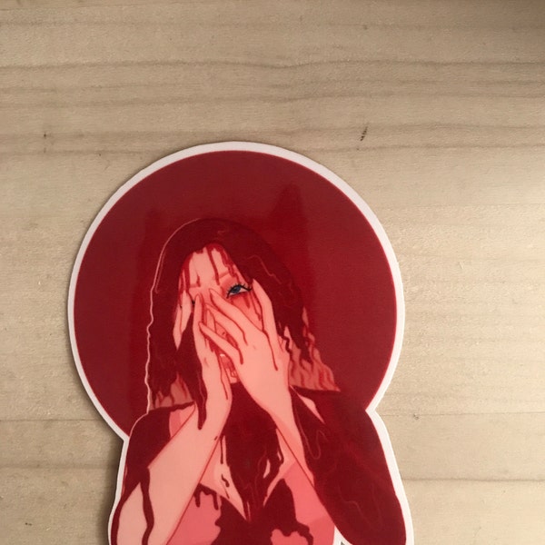 CARRIE INSPIRED Sticker (1 Sticker) - Etsy
