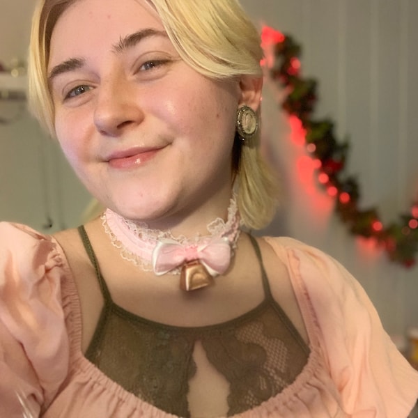 The Original Moo Cosplay/ushi/kemonomimi/petplay/hucow/lolita Collar - Etsy