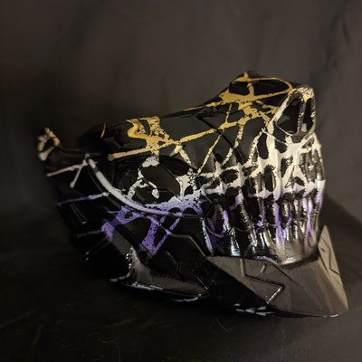 3D Model of Cyborg Mask V3 for 3dprint - Etsy