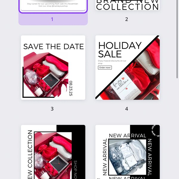 Editable Minimalist Instagram Story Covers. Black and Neutral Instagram ...