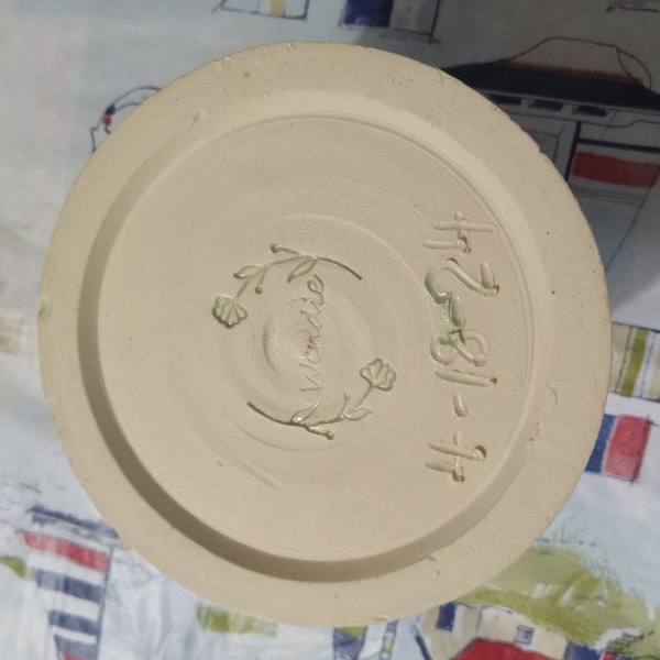 Ceramic Signature Stamp Logo, 12mm Thick Brass Pottery Stamp, Custom ...