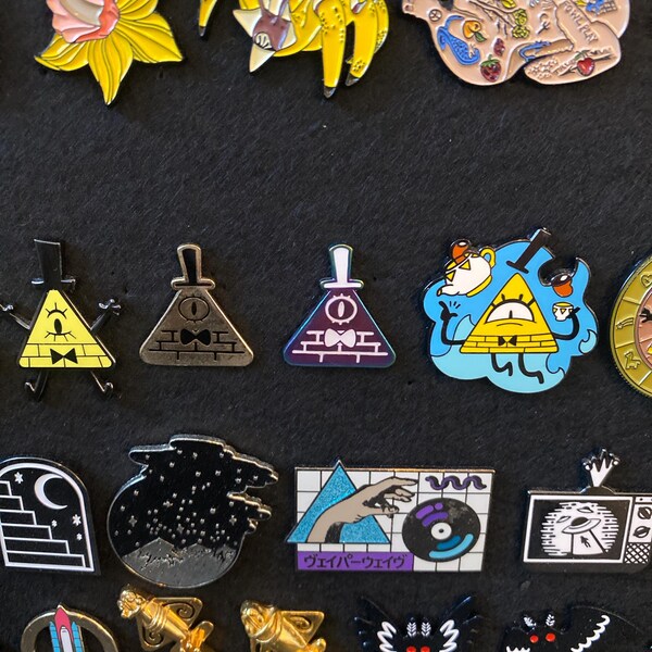 Bill Cipher- Weirdmageddon - Hard Enamel Pin Gravity Falls Adorable ...