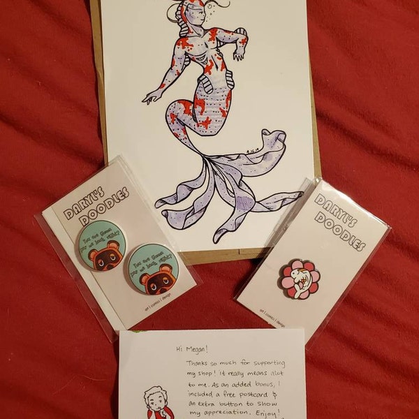 Doodle Boy & Scribble Button - Etsy