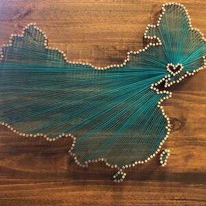 Missouri String Art Missouri Rustic Decor State String Art | Etsy