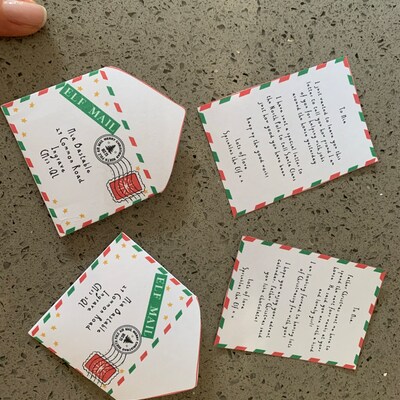 Printable Mini Elf Letter With Envelope, Hello From Your Elf, Elf ...