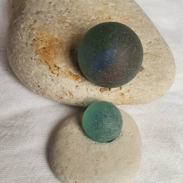 16 Shades of Blue! Genuine Sea Glass Marbles All Shades of Blue ...