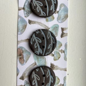 Delft Octagon Porcelain Buttons-delft Buttons-artisan Buttons-porcelain ...