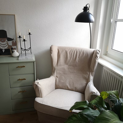 STRANDMON Armchair Cover Slipcover Hand Made With Multiple Color and ...