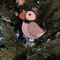 Puffin Felt Ornament Pattern: DIY Animal Sewing (digital Pattern ...
