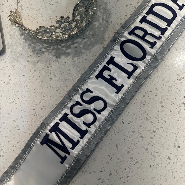 Winner Sash Runner up Sash Champion Sash Birthday Sash Bridesmaid Sash ...