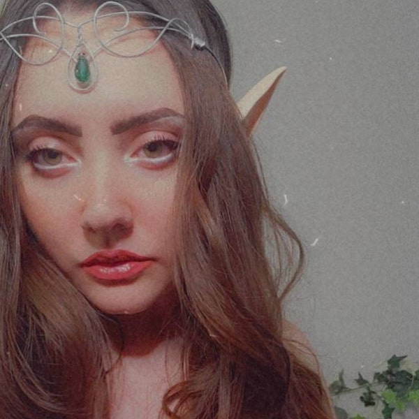 Gold Elven Circlet, Renaissance Circlet, Costume Accessory, Headpiece ...
