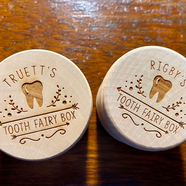 Tooth Fairy, Toothfairy Box, Personalized Tooth Fairy Box, Baby Tooth ...