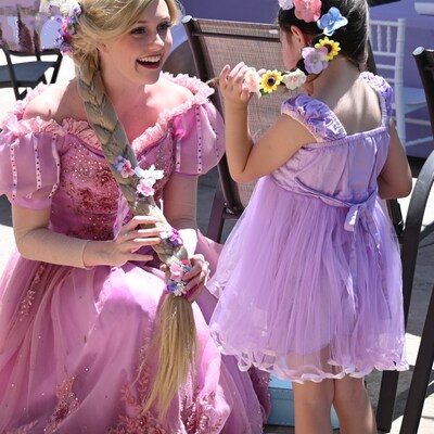 Rapunzel-inspired Assorted Flower Hair Clips Flowers for - Etsy