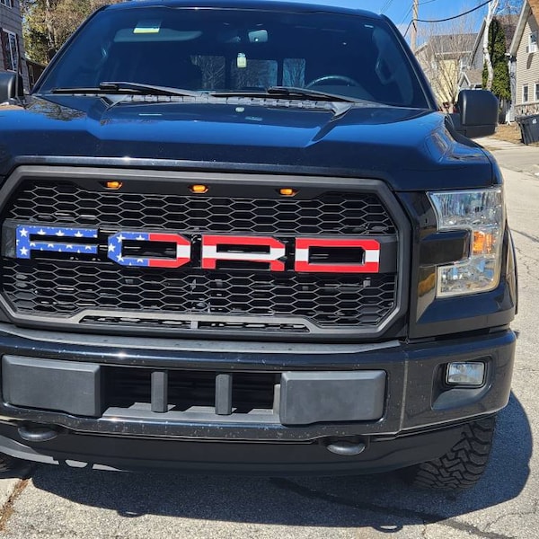 2015-2020 Ford F-150 Paramount Raptor Style Aftermarket Grille Letter ...