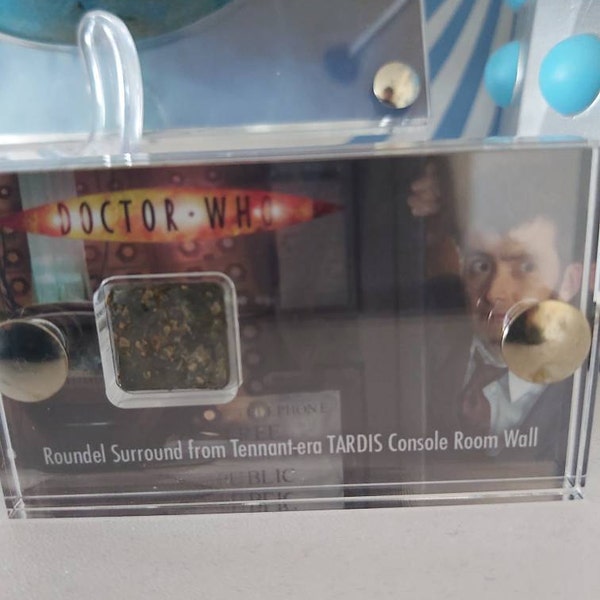 Doctor Who TARDIS Roundel Display: 10th Doctor Console Room Relic - Etsy