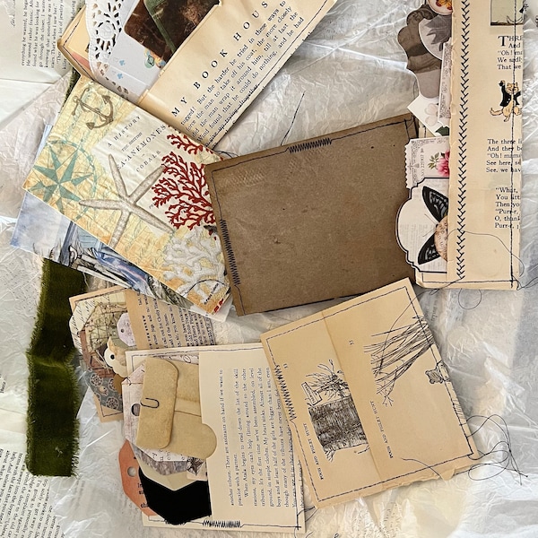 Paper Pack Collage Fodder Mixed Media Mark Making Pages. Masterboards ...