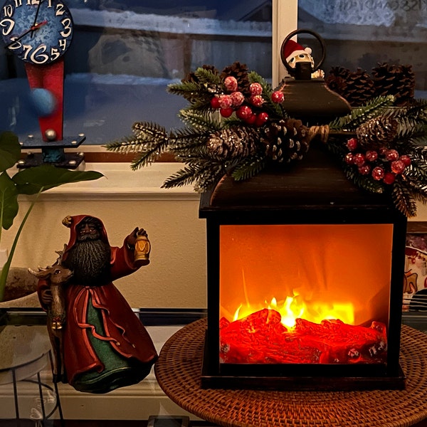 Creepy Hee Hee Ghost Looking up Standing on Skulls Figurine Halloween ...