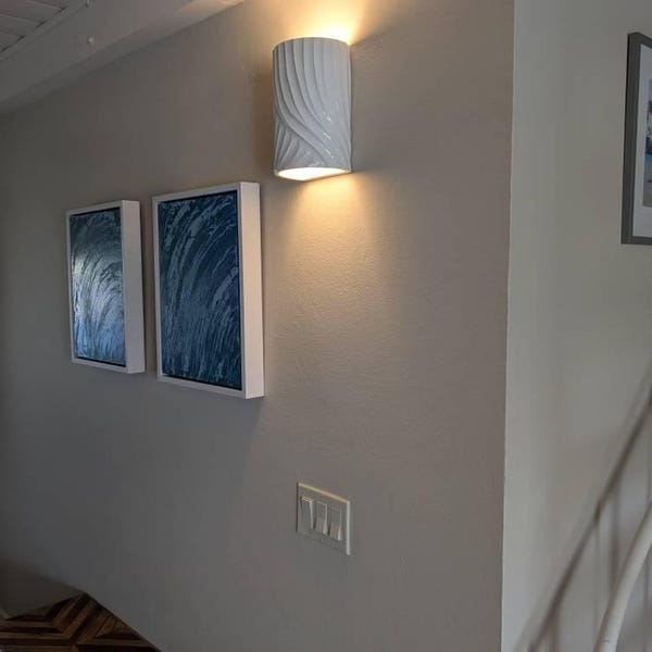 Terracotta Wall Light Fixture | Wall Light Ceramic | Cilinder Sconce ...