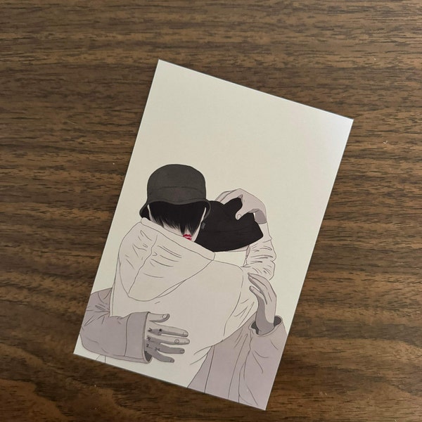 Jimin X Jungkook Hug Print - Etsy
