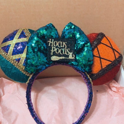 Hocus Pocus Inspired Ears, Mouse Ears, Hocus Pocus, Halloween Ears ...
