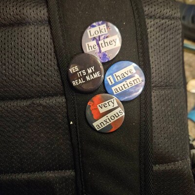 Handmade Collage Pin: 3-PACK CUSTOM ORDER - Etsy