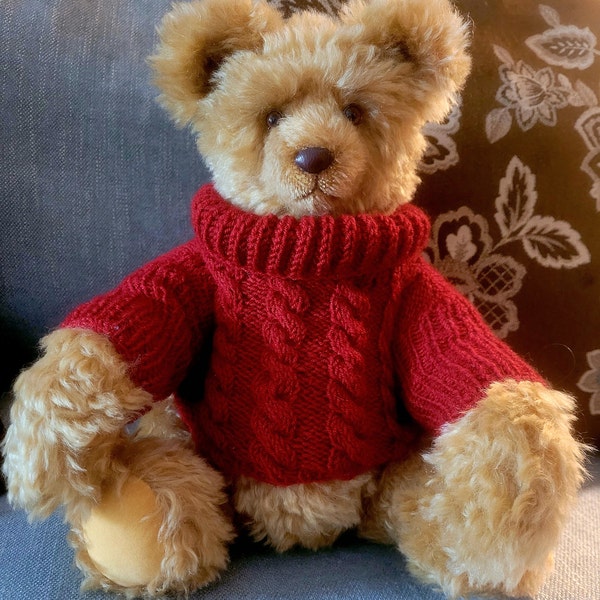 Leon - Teddy Bear Christmas Teddy Bear Collectible Toy Author's ...