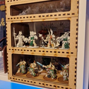 Miniature Storage Tray With Clear Acrylic Window-stackable Different ...