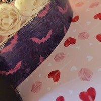 Vampire Heart Digital Paper, Halloween Seamless Backgrounds Pattern ...