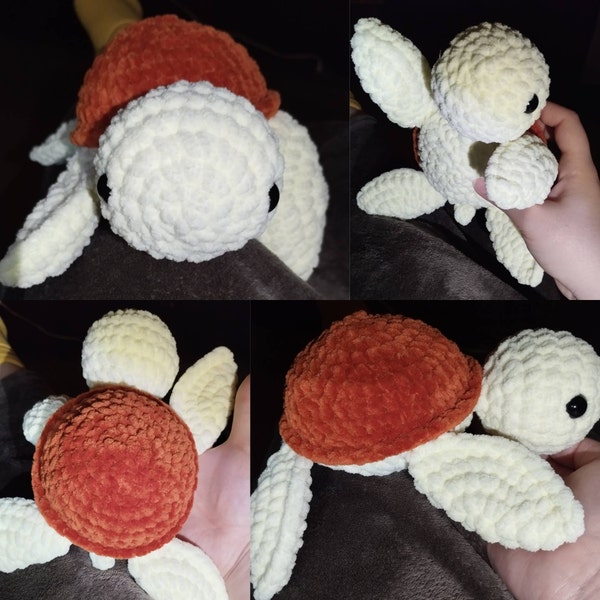 Fred the Sea Turtle Crochet Pattern PDF Download Includes Follow Along ...