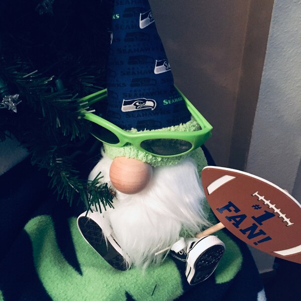 NFL Seattle Seahawks Gnome - Etsy