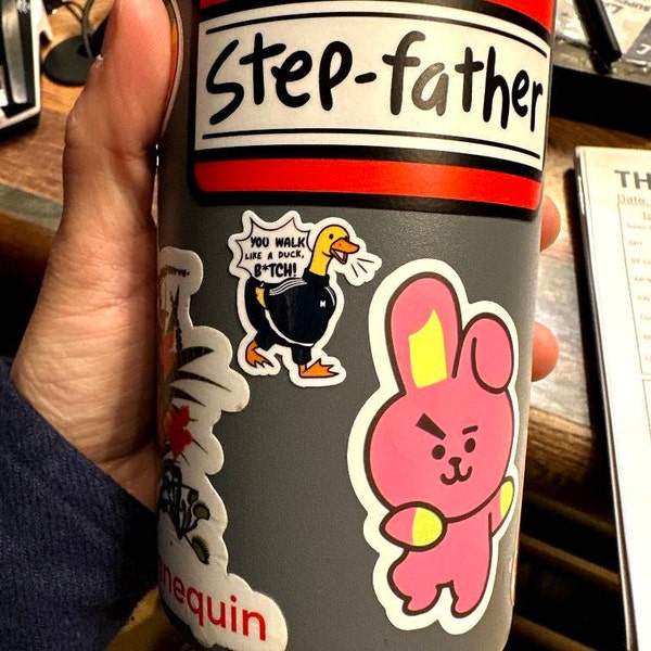 Joonie Duck Sticker: Kpop You Walk Like a Duck B*tch Stickers - Etsy