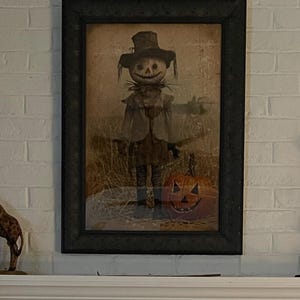 Gothic Home Decor Unframed Macabre Art Print Dark Cottagecore Painting ...