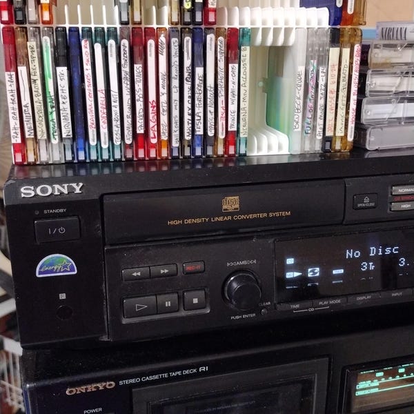 Minidiscs Not in Cases Tray (holds 60 Discs) Storage/holder/stand/rack ...