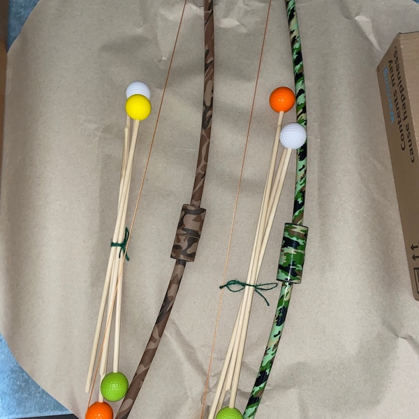 Toy Bow and Arrow Set - for All Ages: Kids to Adults - Bow and Arrow ...