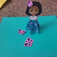SVG Templates. 3D COLOMBIAN DOLL. Girls Gift. Party Decorations. Dxf ...