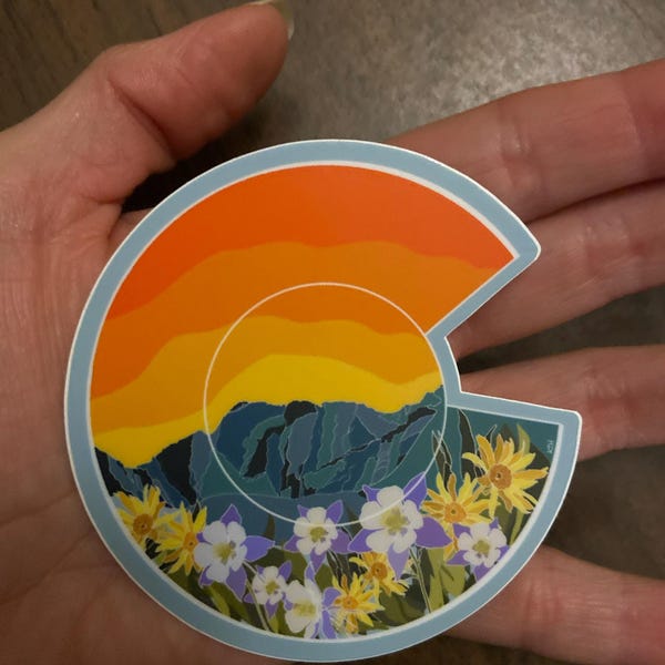 Pictured Rocks Sticker - Etsy