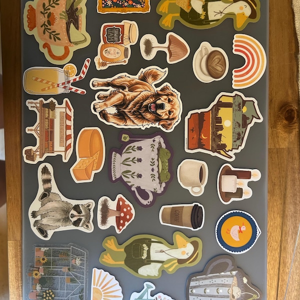 Corydora Catfish Sticker Pack – Set of 6 Vinyl Decals – Peppered ...
