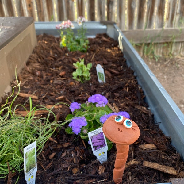 Fairy Garden Worms,water Sensor Worms for Your Garden or Planters,8 ...