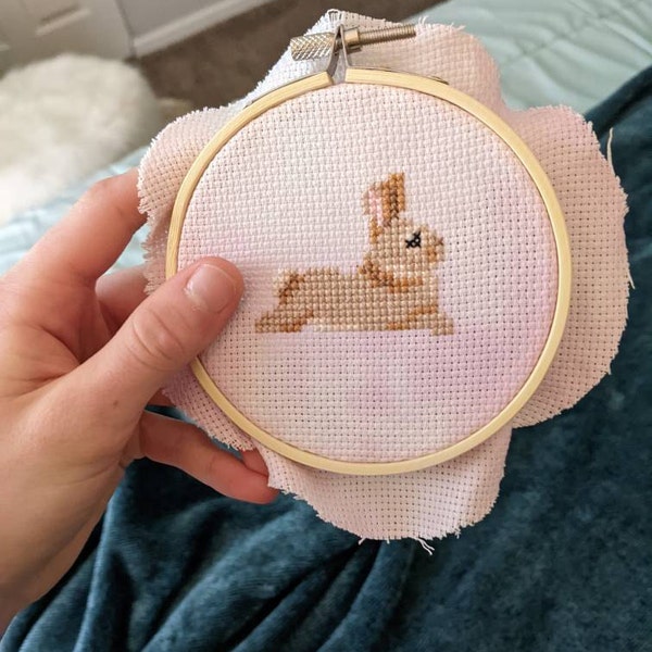 Rabbits Cross Stitch Pattern PDF Bundle Set of 7 Bunny Patterns Instant ...