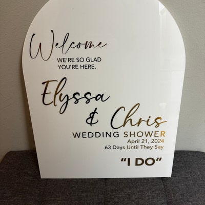 Better Together Welcome Sign Wedding Welcome Sign Acrylic Welcome Sign ...