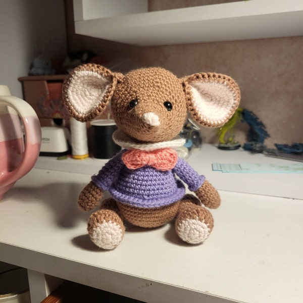 Amigurumi Crochet Pattern - Albert the Mouse (ENGLISH ONLY) - Etsy